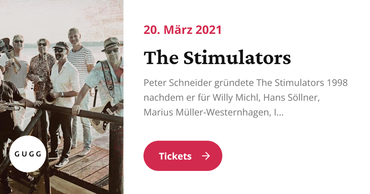 The Stimulators im Gugg Kulturhaus